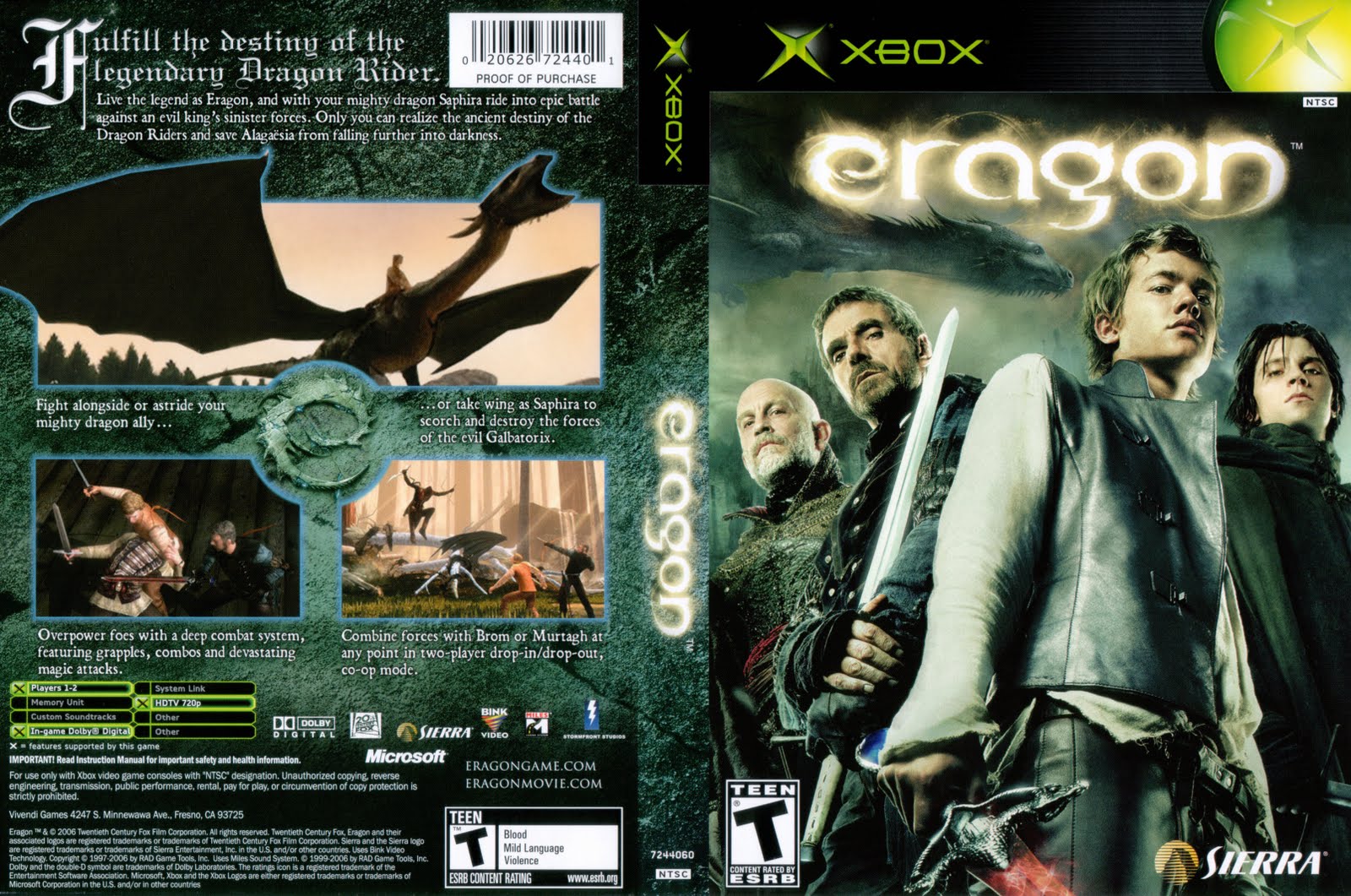 Game Zone: ERAGON